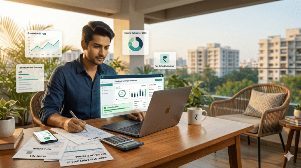 How Freelancers Should File ITR in India (2026 Complete Guide) - MY ...